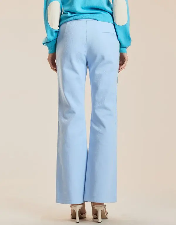 Cynthia Rowley Riley Side Stripe Cropped Flare