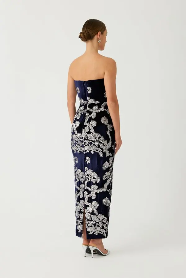 SAU LEE Ilsa Velvet Gown