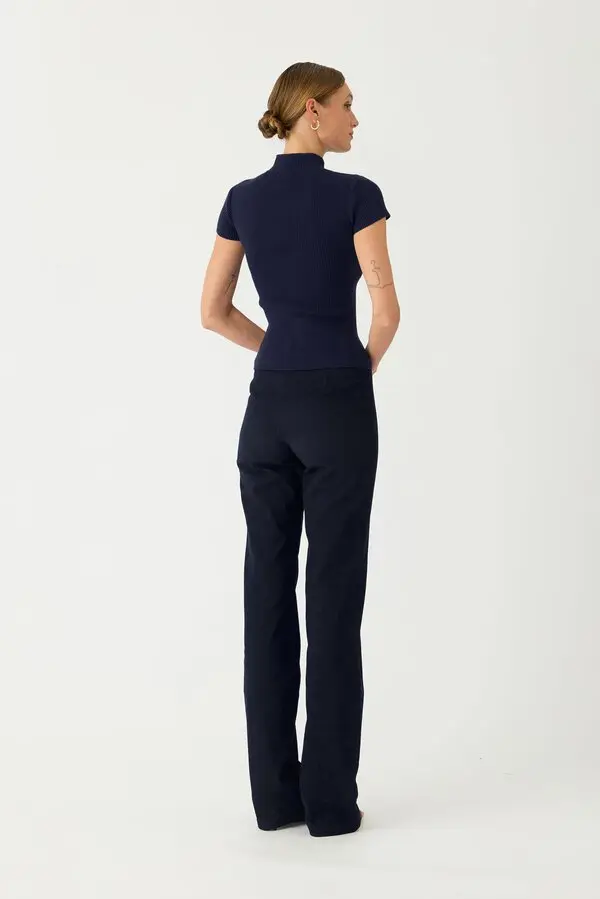 SAU LEE Evan Knit Top
