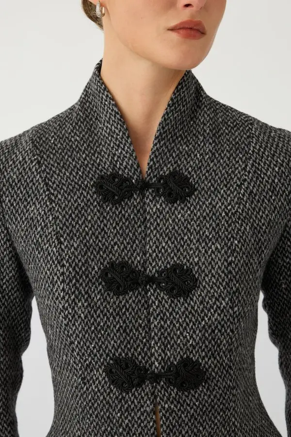SAU LEE Julien Wool Blazer