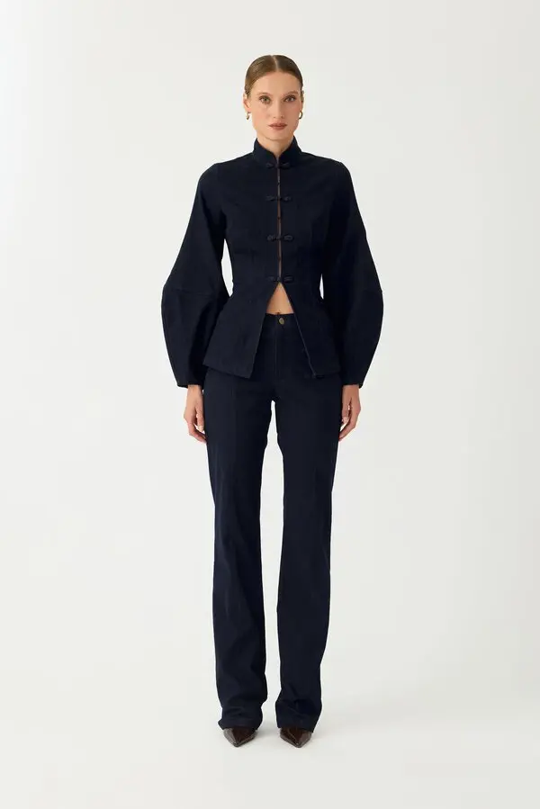 SAU LEE Issac Denim Shirt