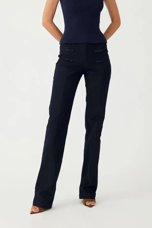 SAU LEE Marten Denim Pant