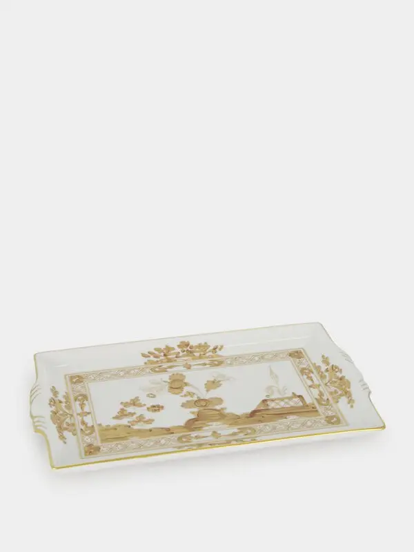 GINORI 1735 Aurum Oriente Italiano Rectangular Tray