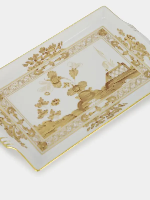 GINORI 1735 Aurum Oriente Italiano Rectangular Tray