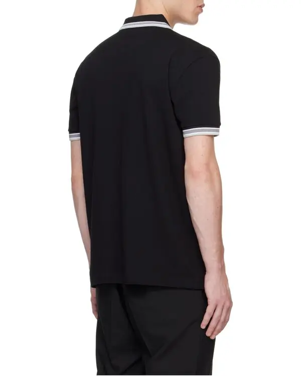 Hugo Boss Logo Embroidered Short-sleeved Polo Shirt