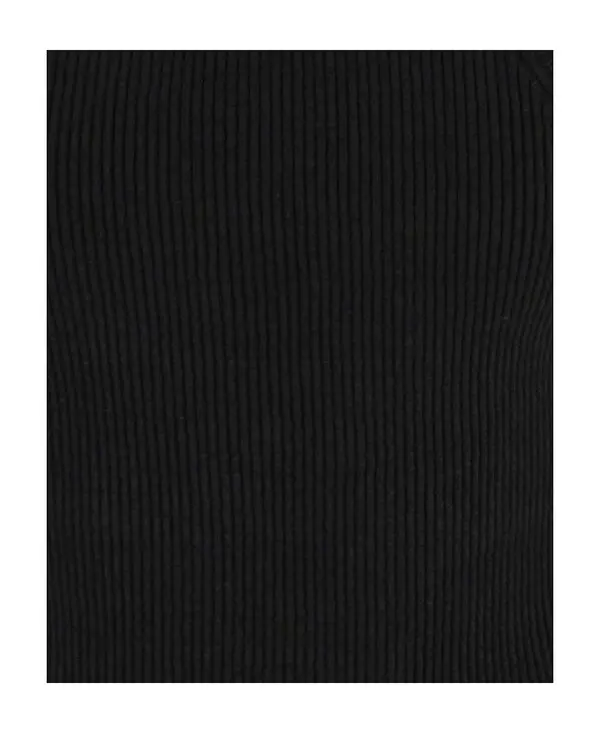 Jacquemus Asymmetric Knitted Crop Top
