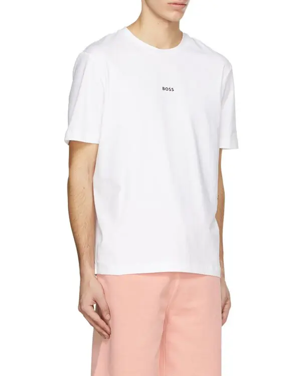 Hugo Boss Logo Printed Crewneck T-shirt