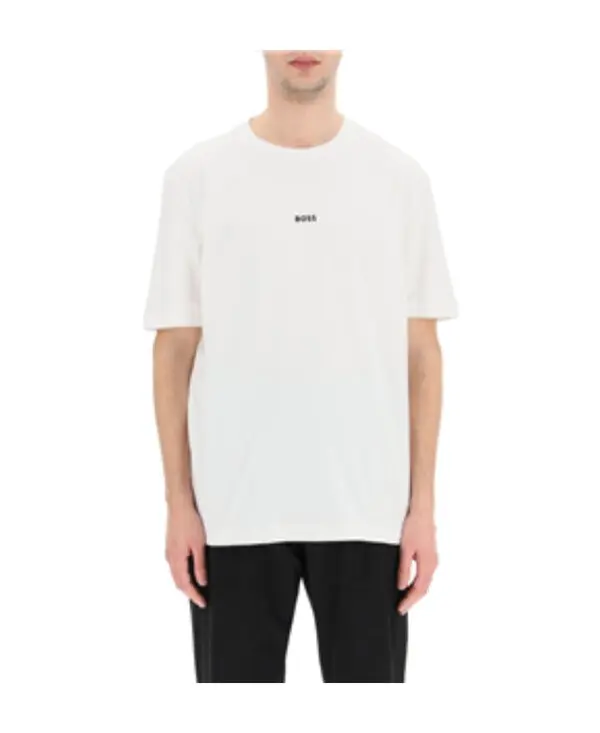 Hugo Boss Logo Printed Crewneck T-shirt