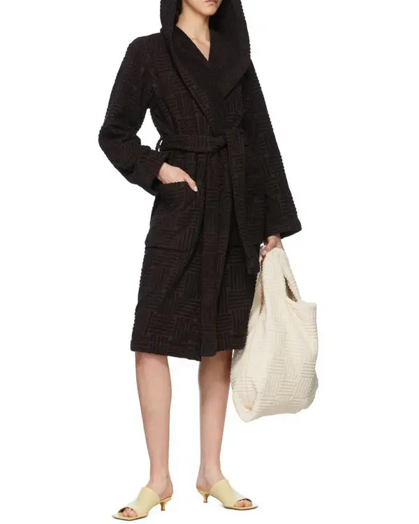 Bottega Veneta Embossed Sack Medium Shopper Bag