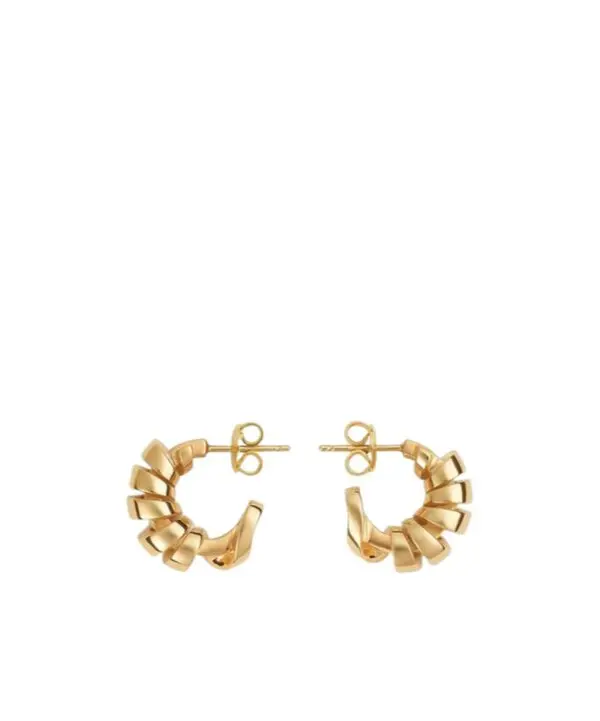 Bottega Veneta Twist Earrings - Gold