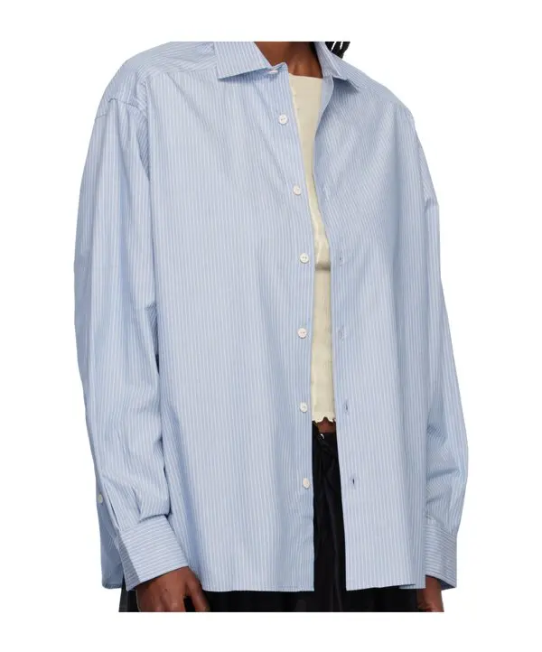 BASERANGE Claude Striped Button Shirt