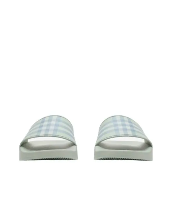 Burberry Check Slides - Haimolv