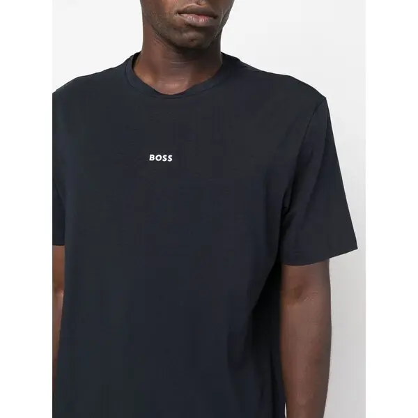 Hugo Boss Logo Printed Crewneck T-shirt