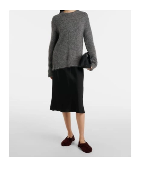 JIL SANDER Calf Hair Flats