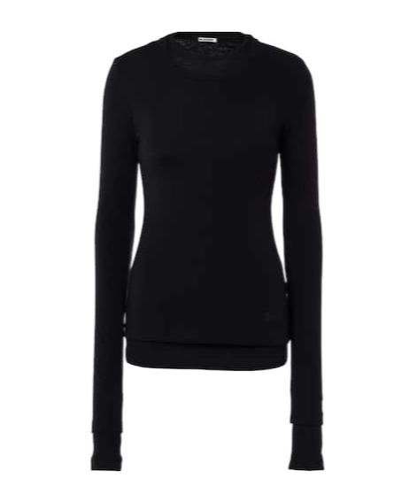 JIL SANDER Set Of 2 Wool Tops - Black