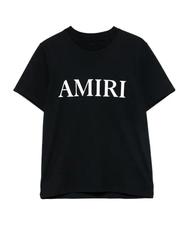 Amiri Logo Printed Crewneck T-shirt