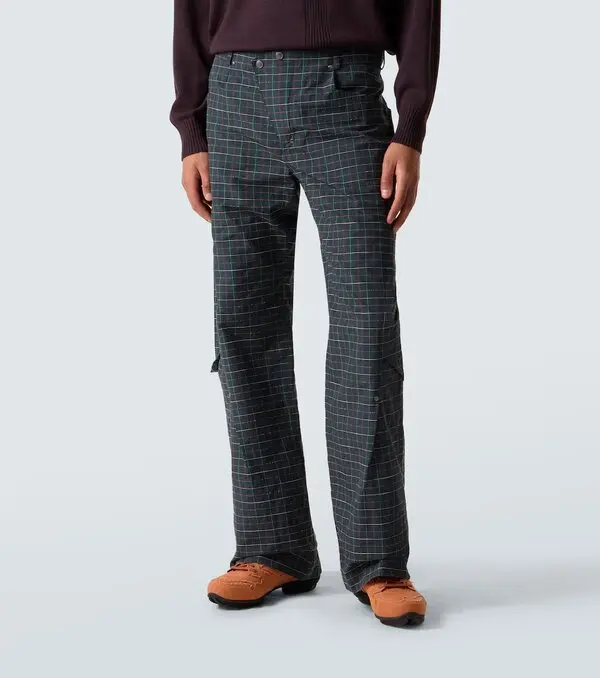 KIKO KOSTADINOV Plaid Casual Pants