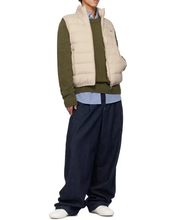 Moncler Contrin Zip-up Padded Vest