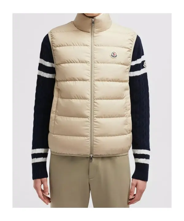 Moncler Contrin Zip-up Padded Vest