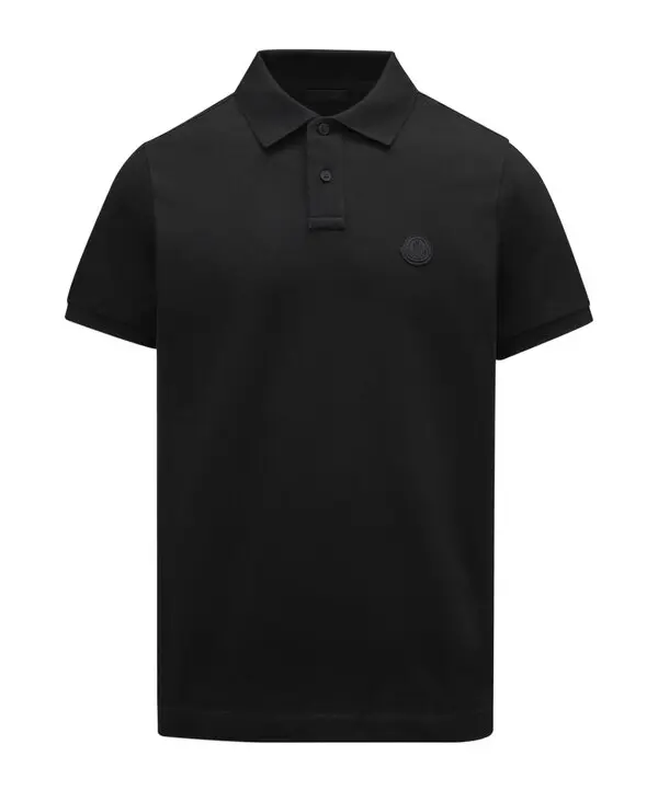 Moncler Logo Patch Short-sleeved Polo Shirt