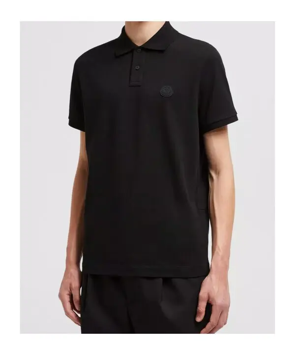 Moncler Logo Patch Short-sleeved Polo Shirt