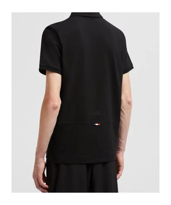 Moncler Logo Patch Short-sleeved Polo Shirt