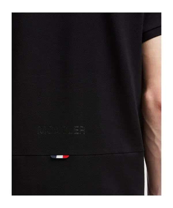 Moncler Logo Patch Short-sleeved Polo Shirt