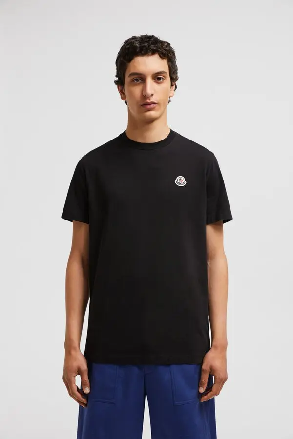 Moncler Pack Of Three Crewneck T-shirts - Black