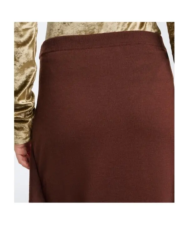 LEMAIRE Wool-blend Midi Skirt