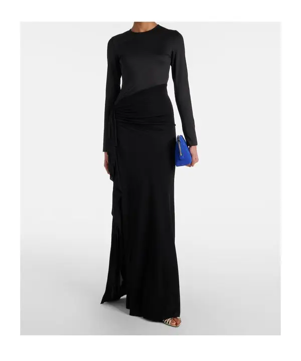 Victoria Beckham Gathered Jersey Gown