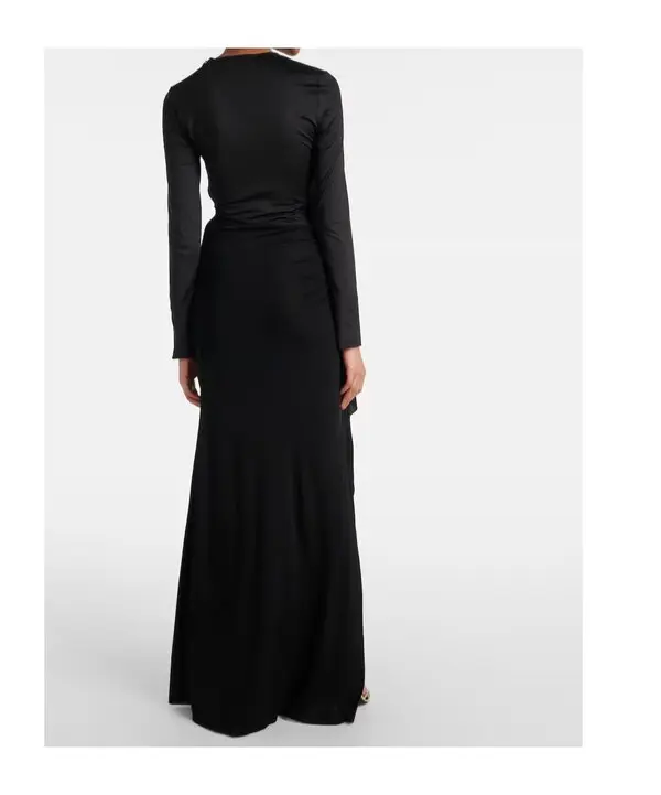 Victoria Beckham Gathered Jersey Gown