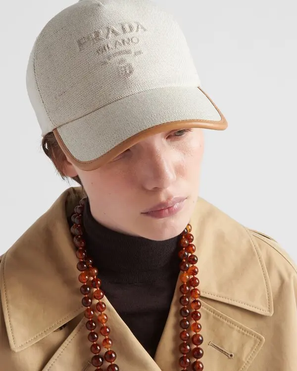 Prada Logo-debossed Baseball Cap