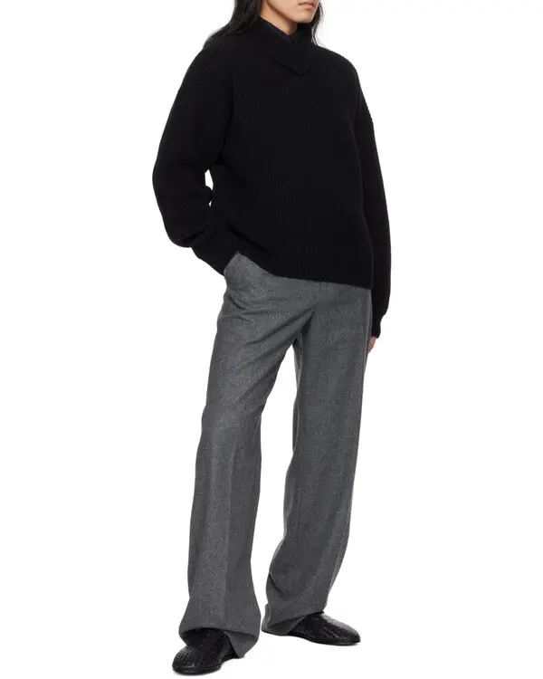 Bottega Veneta Mock-neck Knit Sweater