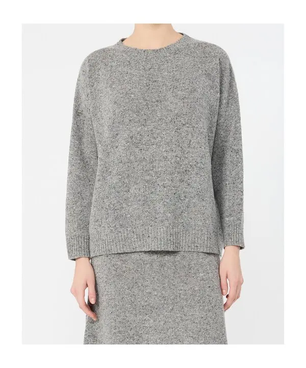 Max Mara Crew Neck Long-sleeved Knitwear