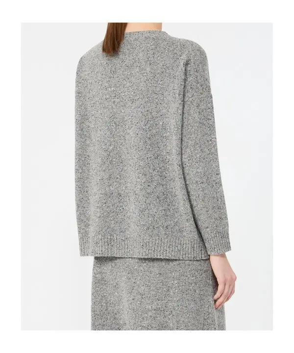 Max Mara Crew Neck Long-sleeved Knitwear