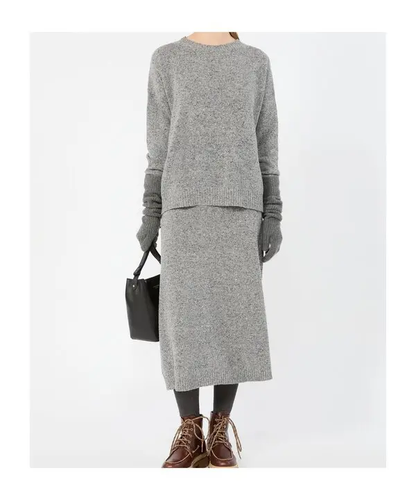 Max Mara Crew Neck Long-sleeved Knitwear