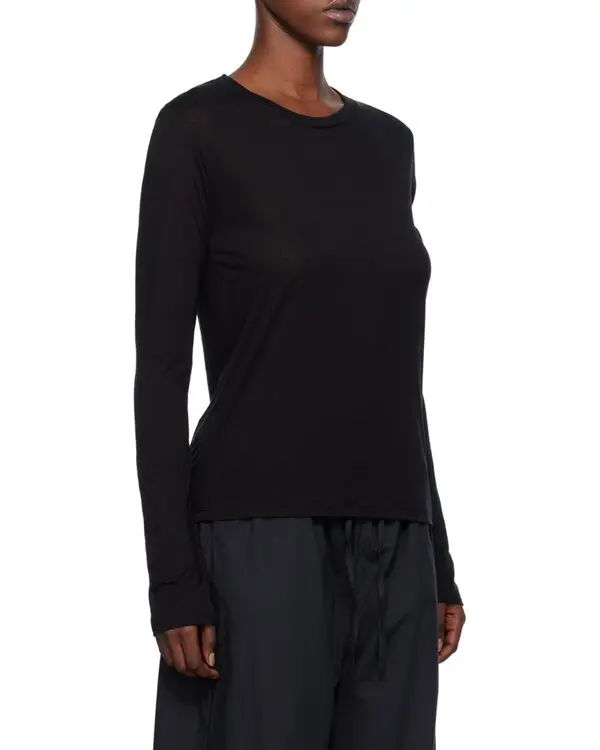 BASERANGE Long-sleeve Lyocell T-shirt