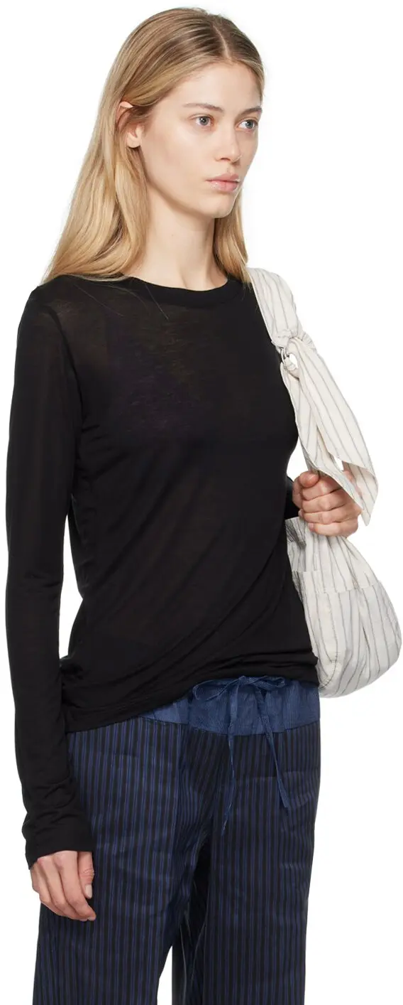 BASERANGE Long-sleeve Lyocell T-shirt