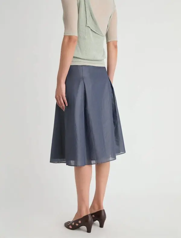 Paloma Wool Pleated Midi Skirt