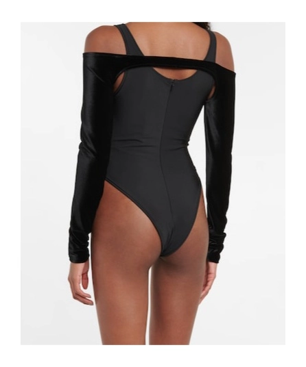 David Koma Embellished Cutout Bodysuit