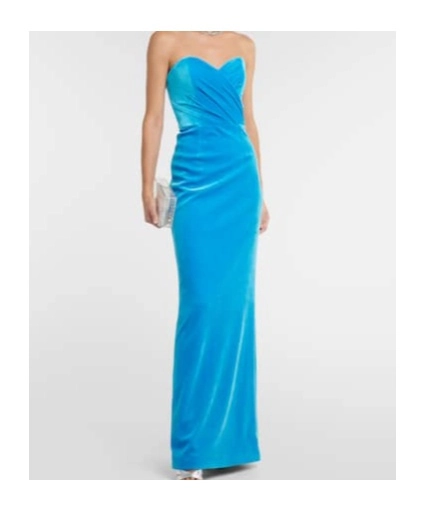 Rebecca Vallance Bernadette Velvet Gown