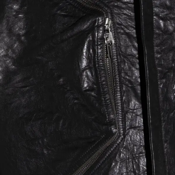 Rick Owens Textured Zip-detail Jacket