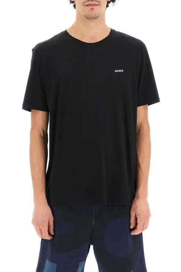 Hugo Boss Logo Printed Jersey T-shirt