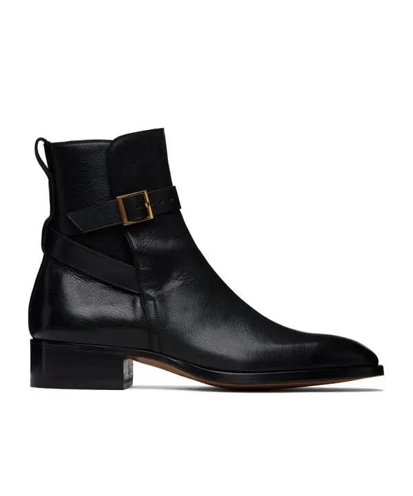 TOM FORD Strap-detail Ankle Boots