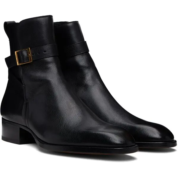 TOM FORD Strap-detail Ankle Boots