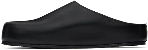 Studio Nicholson Round-toe Leather Slippers