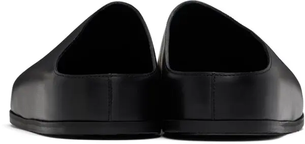 Studio Nicholson Round-toe Leather Slippers