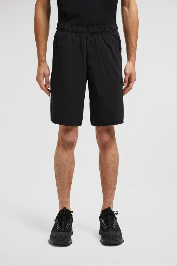 Moncler Logo Patch Shorts