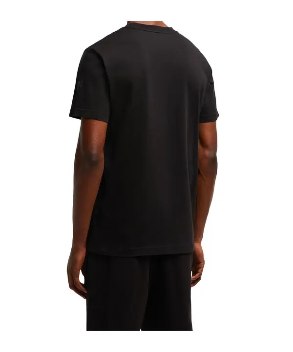 Moncler Gradient Logo Printed Crewneck T-shirt