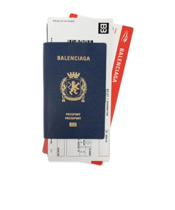 Balenciaga Passport 2 Tickets Long Wallet